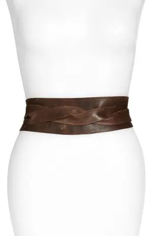 ADA Leather Wrap Belt