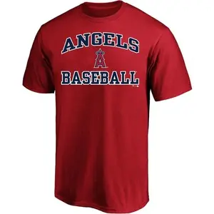 Profile Los Angeles Angels Big & Tall Heart & Soul T-shirt - Red