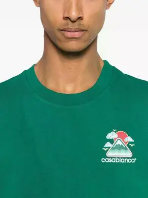 Casablanca Montagne Ondulée T-shirt - Green