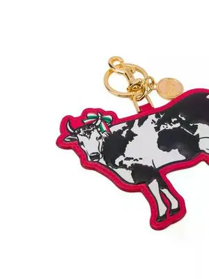 Moschino Cow Keyring