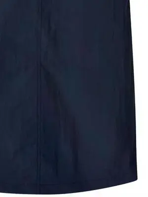STUDIO TOMBOY Pleated A-line Maxi Skirt - Blue