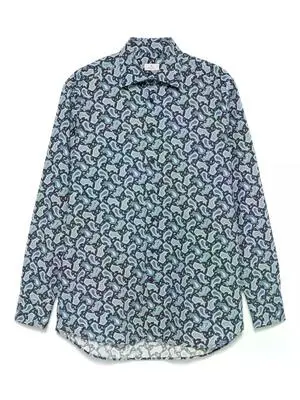 Etro Paisley-print Shirt - Blue