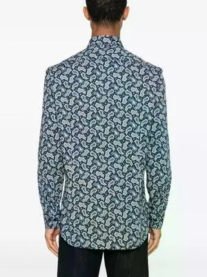Etro Paisley-print Shirt - Blue