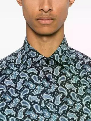 Etro Paisley-print Shirt - Blue