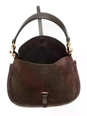 Etro Medium Suede Pony Bag - Brown