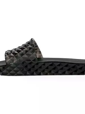 Y/project X Melissa Court Slides - Black
