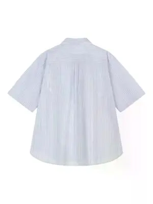 STUDIO TOMBOY Short-sleeve Striped Shirt
