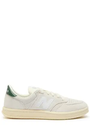 NEW BALANCE T500 Court Panelled Leather Sneakers