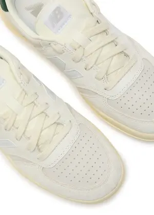 NEW BALANCE T500 Court Panelled Leather Sneakers