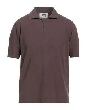Alpha Studio Short Sleeve Polos For Men