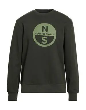 NORTH SAILS Cotton Fleece Sweatshirt - Green