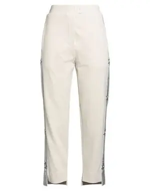 SHIRTAPORTER Viscose Blend Track Pants With Metallic Appliqués