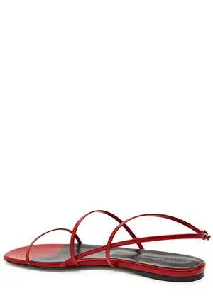 Khaite Loop Leather Sandals