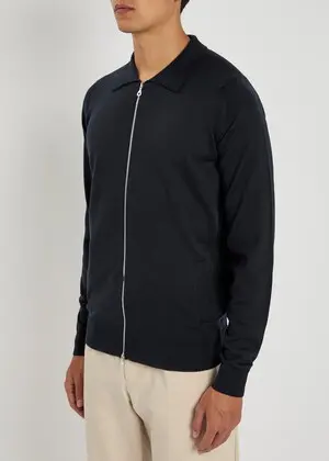 John Smedley Alston Wool Overshirt