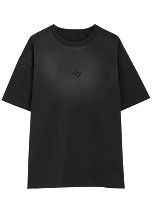 REPRESENT 247 Motion Logo Stretch-cotton T-shirt - Black