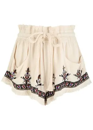 Isabel Marant Embroidered Shorts For Women