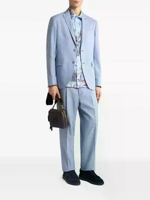 Etro Jacquard Cotton Blazer