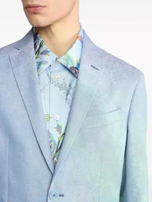 Etro Jacquard Cotton Blazer