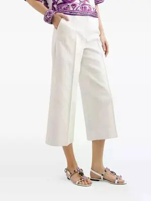 Dolce & Gabbana Cotton-linen Blend Trousers
