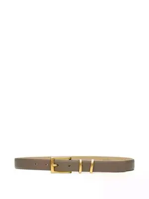 POCHE PARIS Leather Belt - Brown