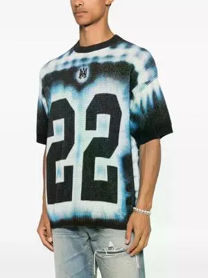 Amiri Tie-dye Knitted Sweater