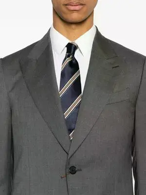 Caruso Single-breasted Suit - Grey