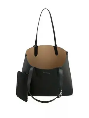 Michael Kors Eliza Leather Tote Bag - Black