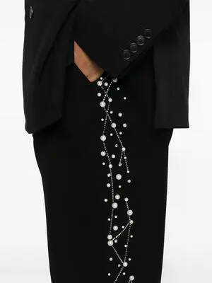 Balmain Pearl-embellished Trousers