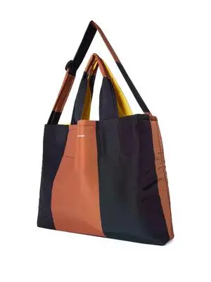 Sunnei Everyday Colour-block Tote Bag