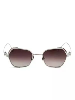 Matsuda Square Frame Sunglasses - White