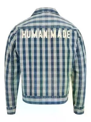 HUMAN MADE Check-print Shirt Jacket