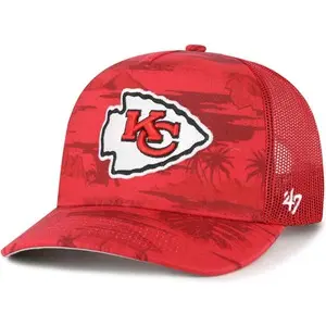 '47 Kansas City Chiefs Fiji Trucker Adjustable Hat - Red