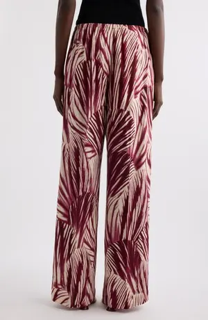 Dries Van Noten Printed Drawstring Pants