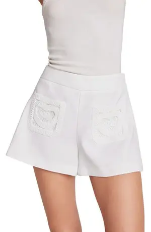 Endless Rose A-line Shorts With Fishnet Pockets