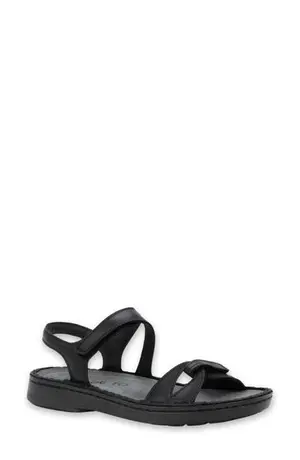 Naot Evora Sandal - Jet Black Leather