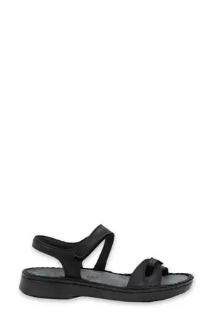 Naot Evora Sandal - Jet Black Leather