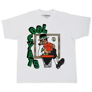 STADIUM ESSENTIALS Boston Celtics Nba X Staycool Mascot Oversized T-shirt