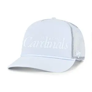 '47 St. Louis Cardinals Foundation Script Hitch Adjustable Trucker Hat - Light Blue