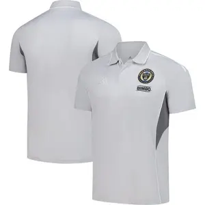 Adidas Philadelphia Union 2025 Training Polo - Silver