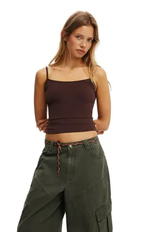 Cotton On Cropped Camis Tanks For Women