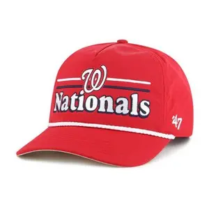 '47 Washington Nationals Campscape Hitch Adjustable Hat - Red