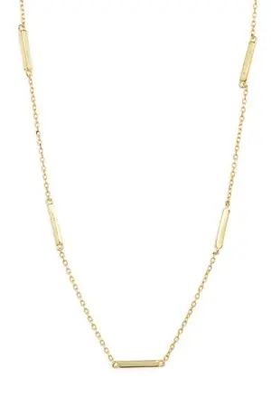 Shashi Bar Station Necklace