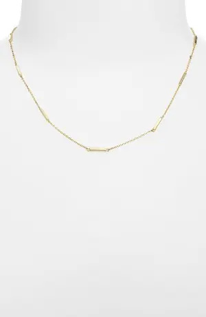 Shashi Bar Station Necklace