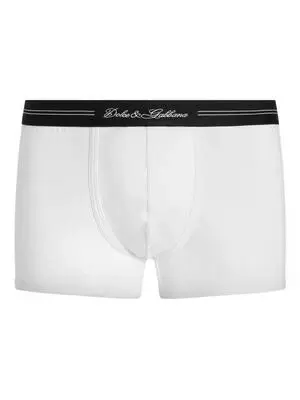 Dolce & Gabbana Elasticated-waistband Boxers - White