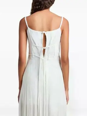 Proenza Schouler White Label Evelyn Midi Dress - White
