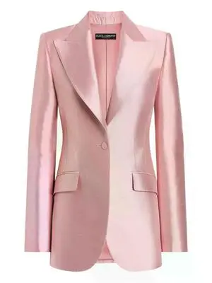 Dolce & Gabbana Satin Tailored Blazer
