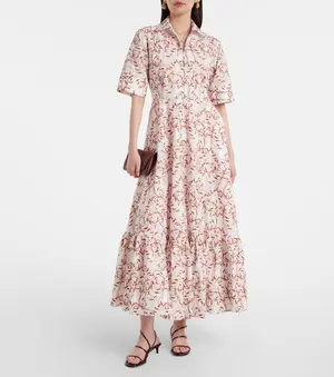 La DoubleJ San Pietro Printed Shirt Dress