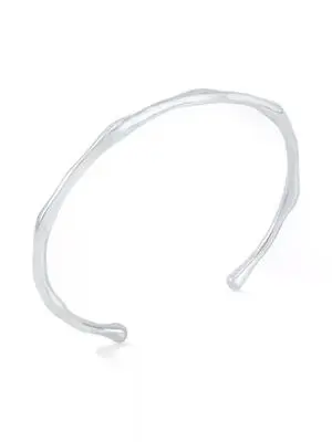 DOWER & HALL Twisted Cuff Bracelet - Silver