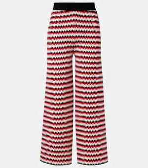 La DoubleJ Knitted Wide-leg Pants