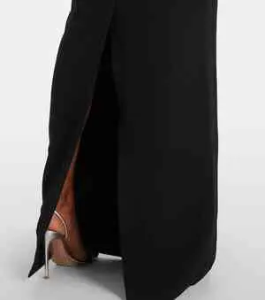 Safiyaa Embellished Crepe Gown